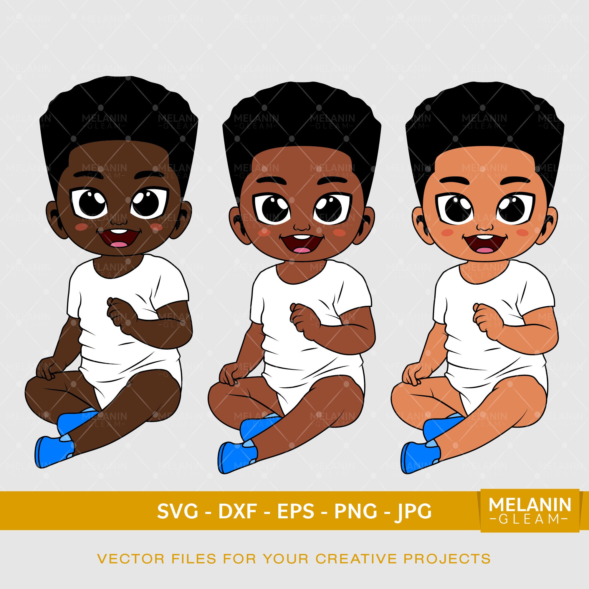 High Top Baby Boy Sitting Melanin Svg Peekaboo Boy Black - Etsy