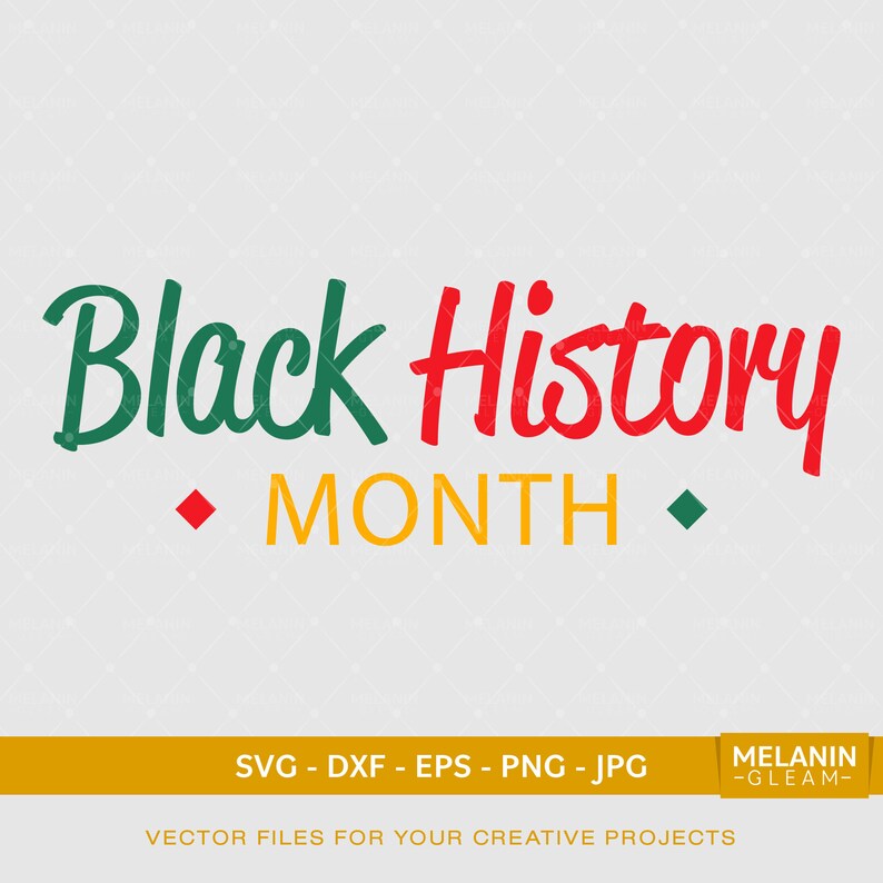 Black History Month Melanin Svg African American Svg Etsy