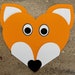 Valentine's Day Fox Heart Craft Kit--cardstock Paper Craft for Kids - Etsy