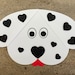 Valentine's Day Dog Heart Craft Kit--cardstock Paper Craft for Kids - Etsy