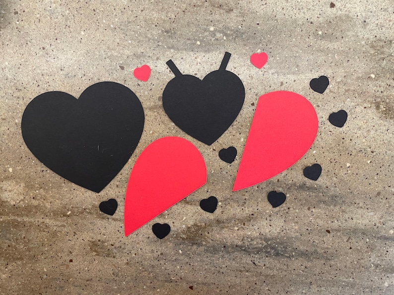 Valentine's Day Ladybug Heart Craft Kit--cardstock Paper Craft for Kids ...