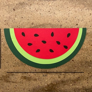 Watermelon Craft Kit--cardstock Paper Craft for Kids - Summer Crafts ...