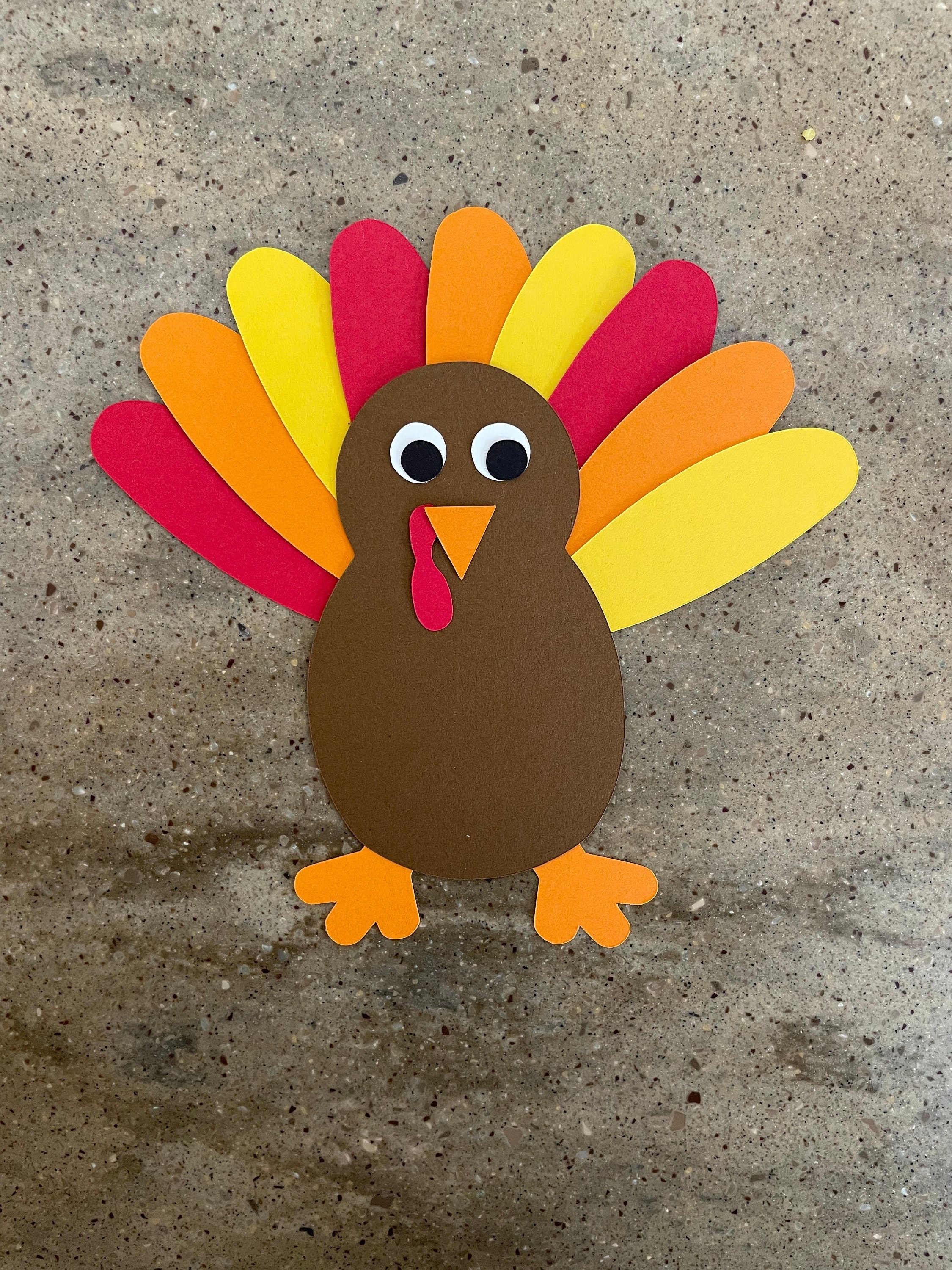 Manualidades De Pavo Para Alumnos De 4º Grado