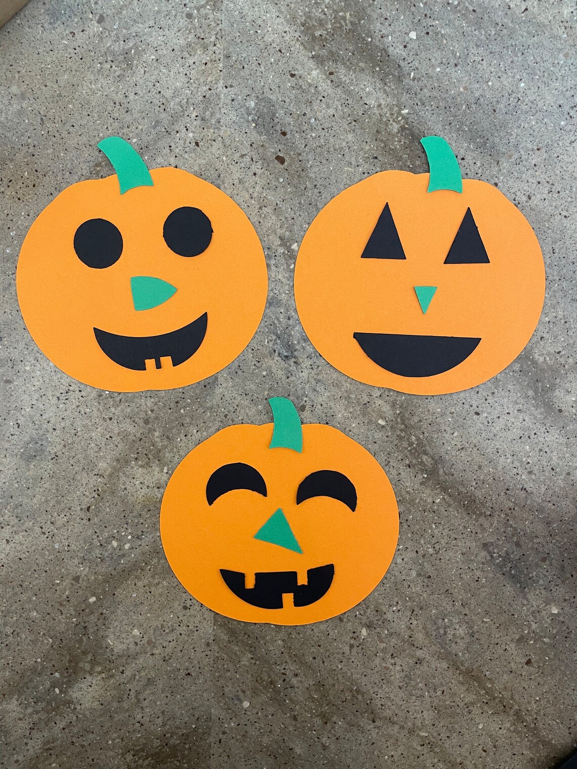Pumpkins Craft Kit--cardstock Paper Craft for Kids - Fall Crafts - Kids ...