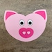 Valentine's Day Pig Heart Craft Kit--cardstock Paper Craft for Kids - Etsy