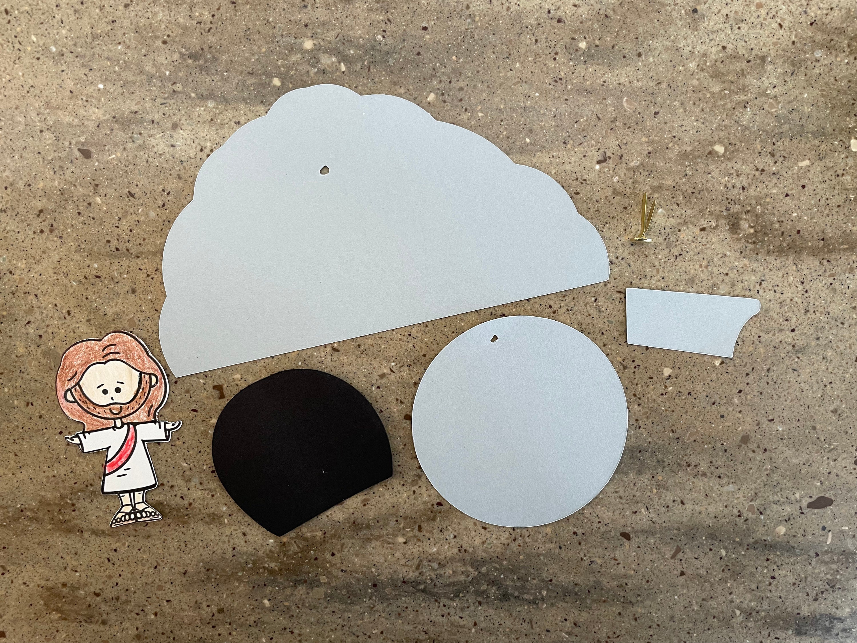 The Tomb is Empty Craft Kit--cardstock Paper Craft for Kids - Etsy