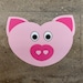 Valentine's Day Pig Heart Craft Kit--cardstock Paper Craft for Kids - Etsy