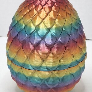 3D Printed Wings of Fire Rainwing Baby and Egg - Etsy