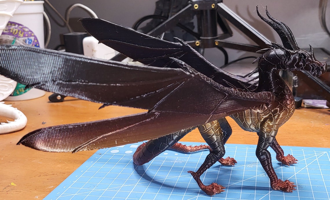 3D Printed Hivewing From the Wings of Fire Series. - Etsy