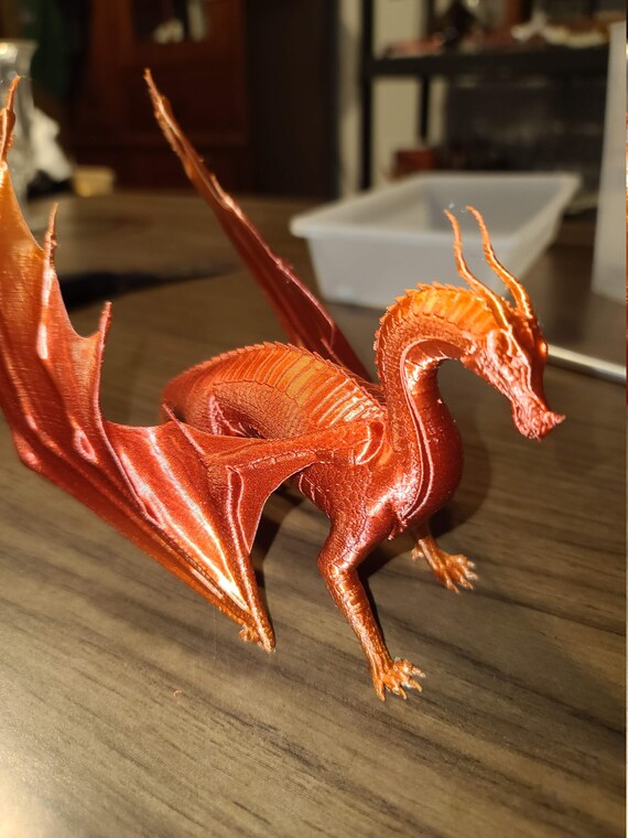 3D Printed Skywing From the Wings of Fire Series | Etsy New Zealand