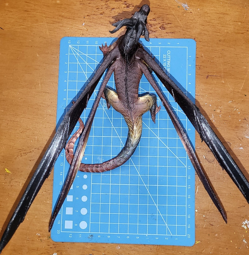 3D Printed Hivewing From the Wings of Fire Series. - Etsy