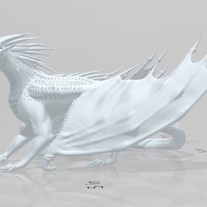 STL File for 3D Printed Icewing From Wings of Fire Series - Etsy