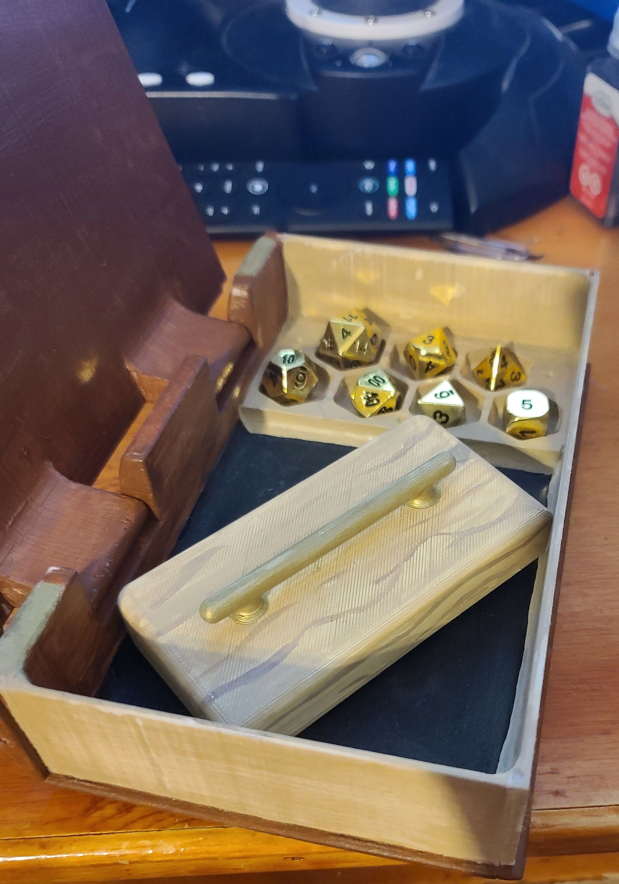 3D Printed RPG Dice Box - Etsy