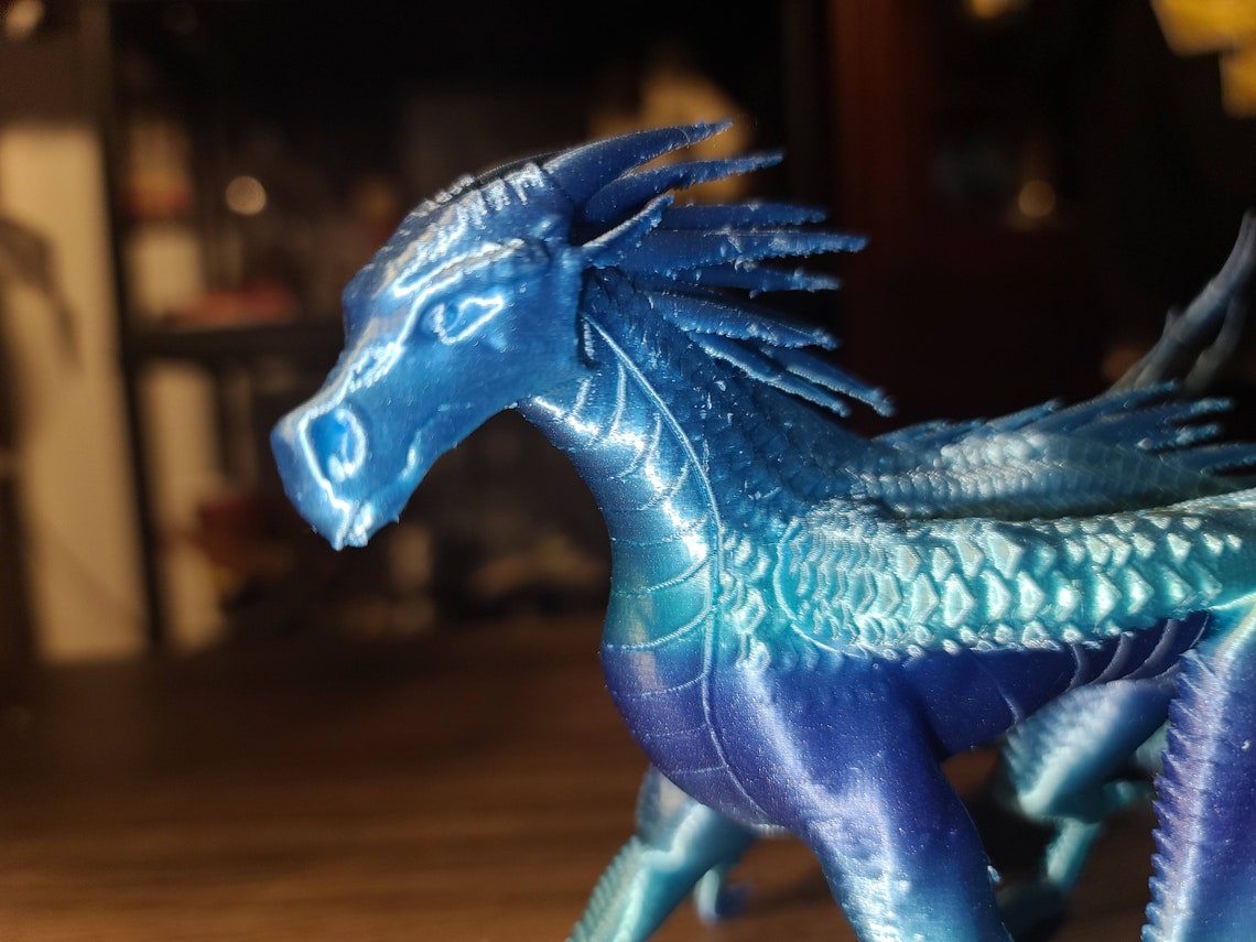 3D Printed Icewing From Wings of Fire Series - Etsy