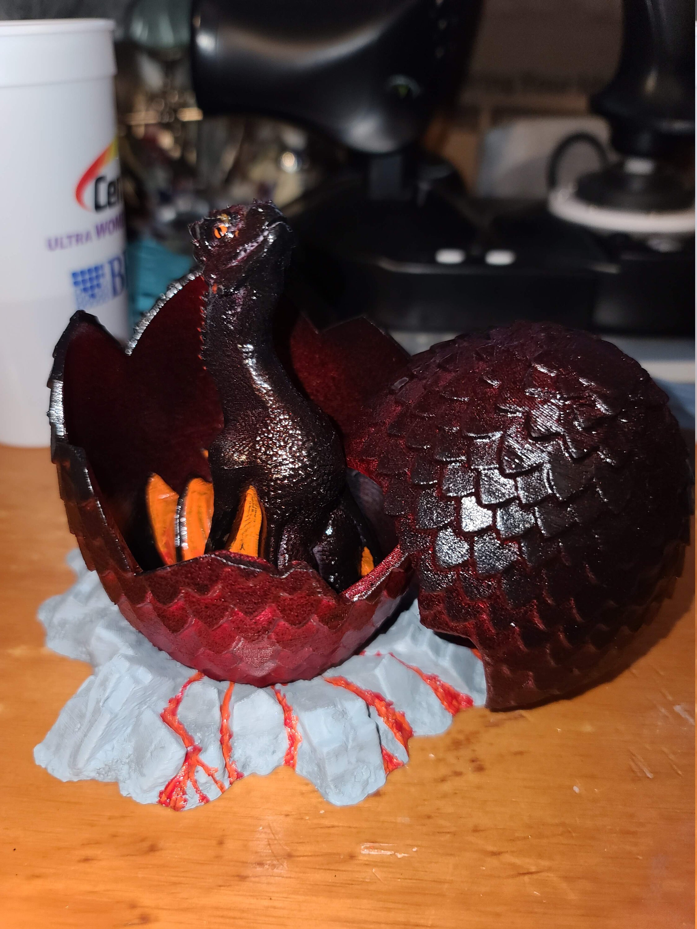 3D Printed Baby Dragon Hatchling - Etsy