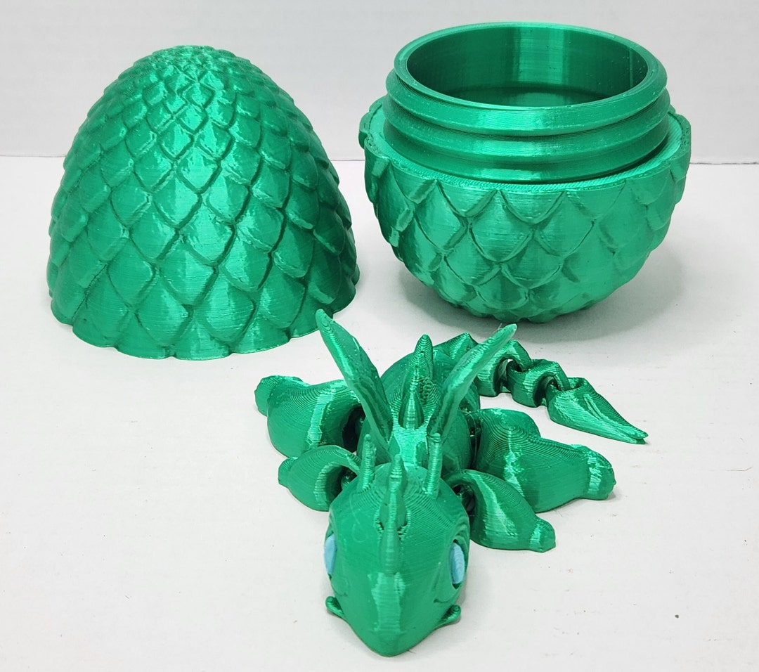 3D Printed Wings of Fire Seawing Baby and Egg - Etsy