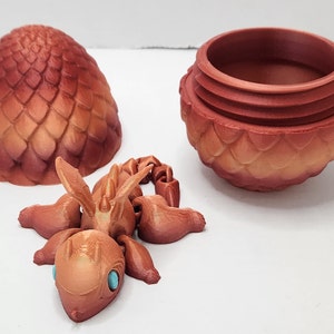 3D Printed Wings of Fire Skywing Baby and Egg - Etsy