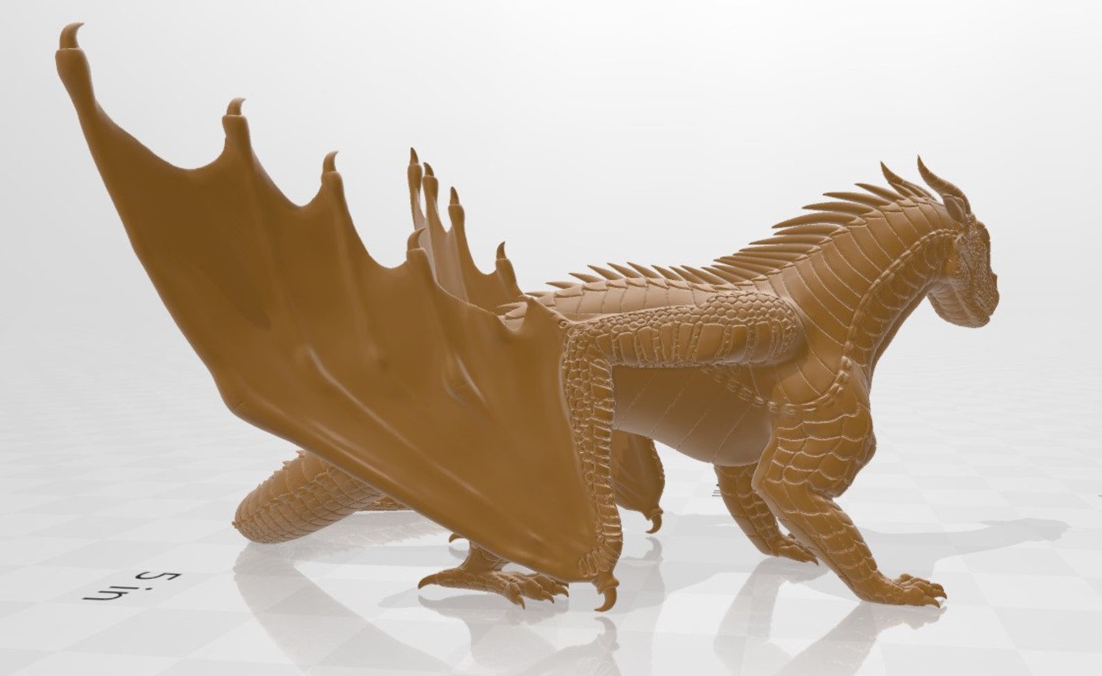 STL File for 3D Printed Mudwing From Wings of Fire Series - Etsy