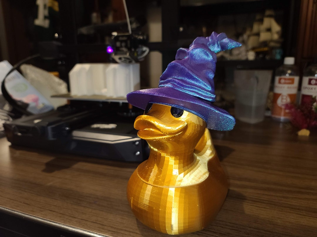 Wizard Duck With Sorting Hat Trinket/dice Box - Etsy