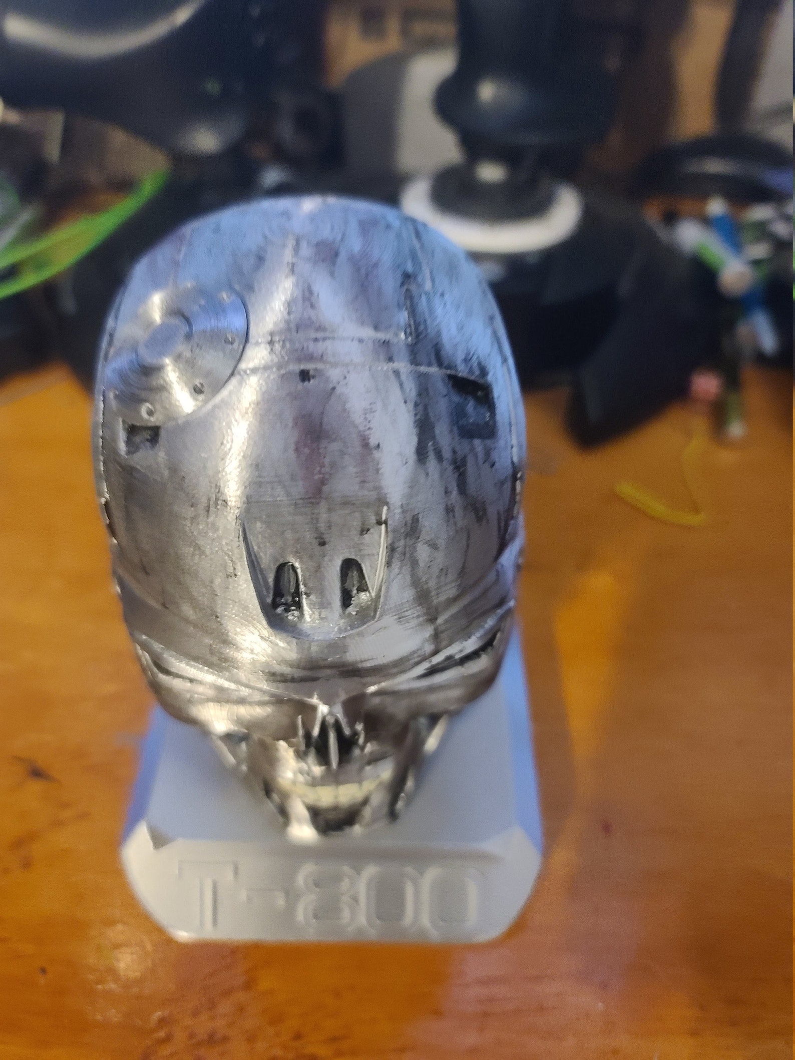 T800 Skull With Removable CPU and Stand - Etsy
