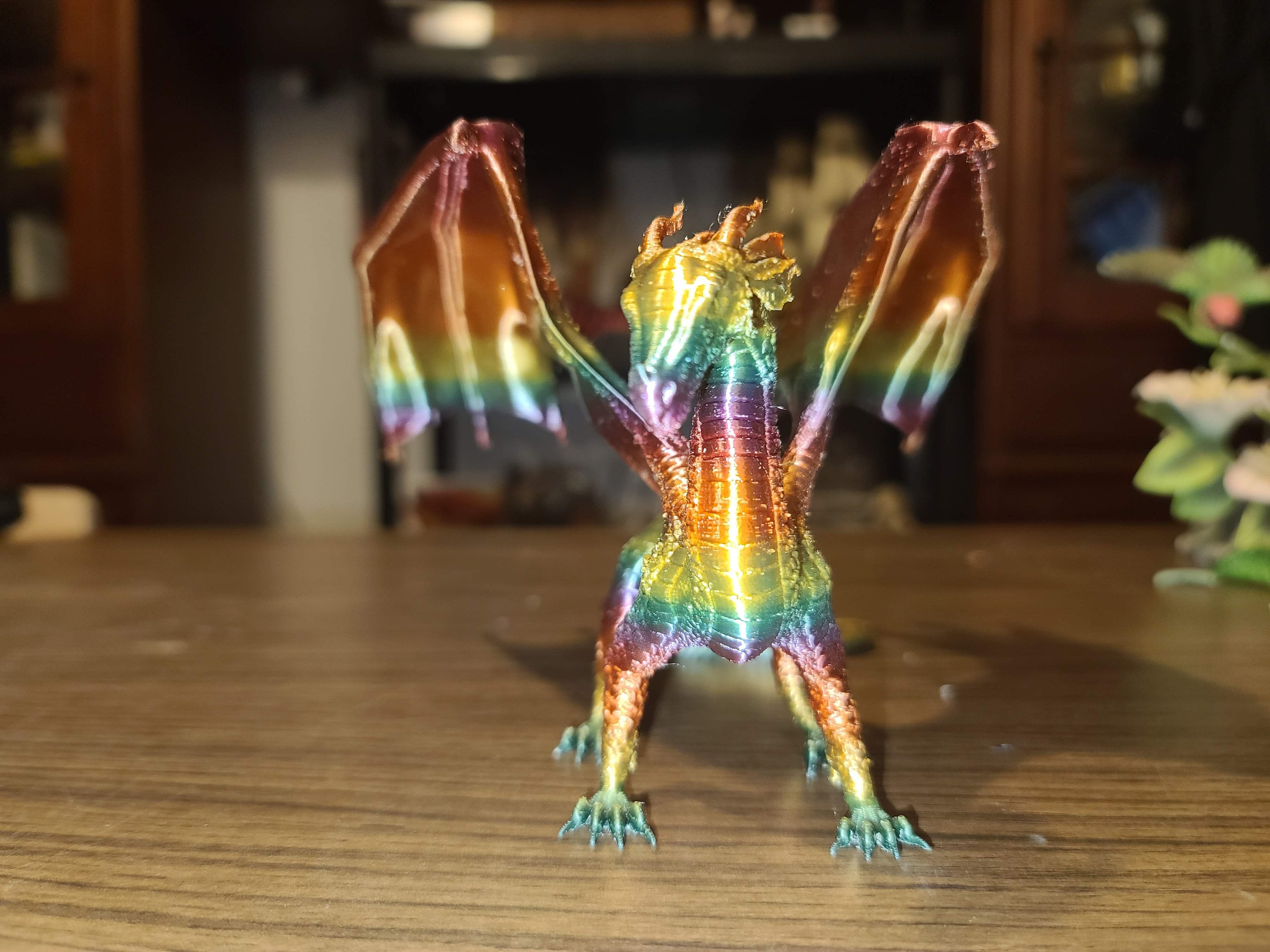 3D Printed Rainwing From Wings of Fire Series - Etsy Ireland