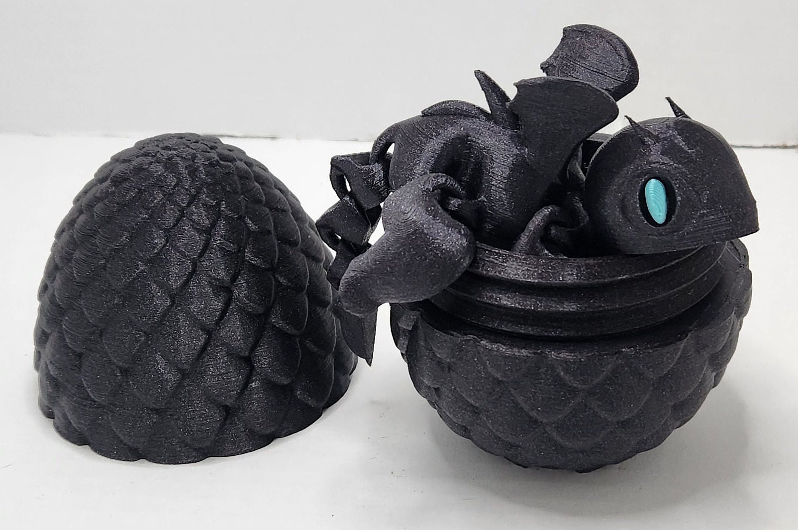 3D Printed Wings of Fire Nightwing Baby and Egg - Etsy