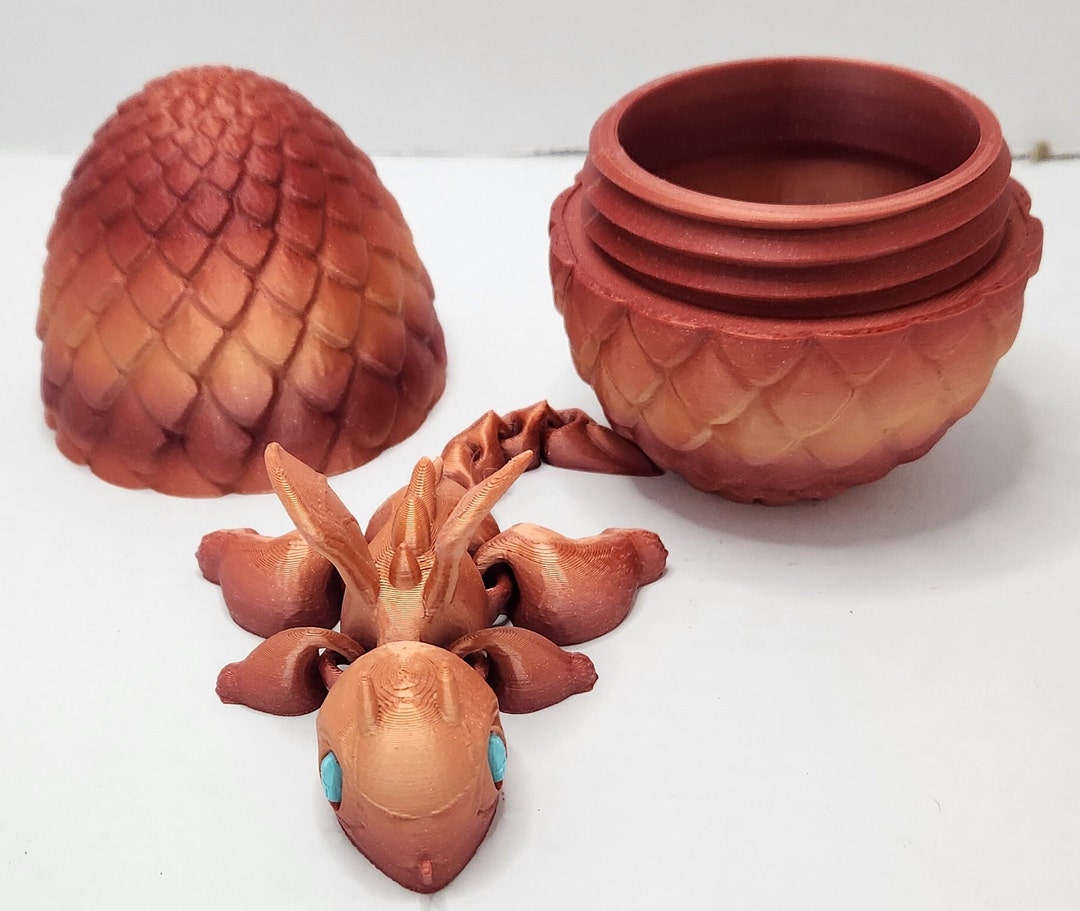 3D Printed Wings of Fire Skywing Baby and Egg - Etsy