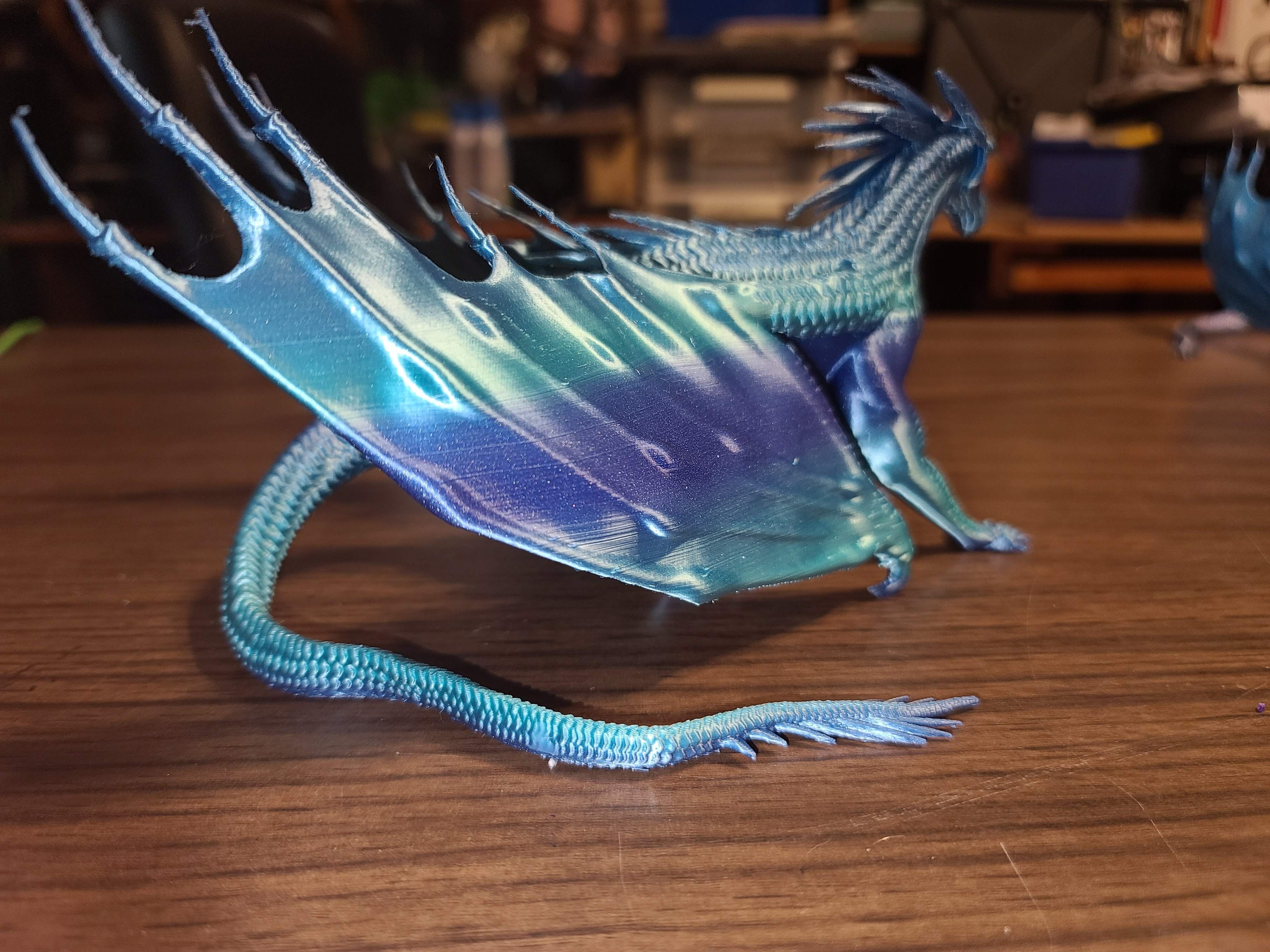 3D Printed Icewing From Wings of Fire Series | Etsy