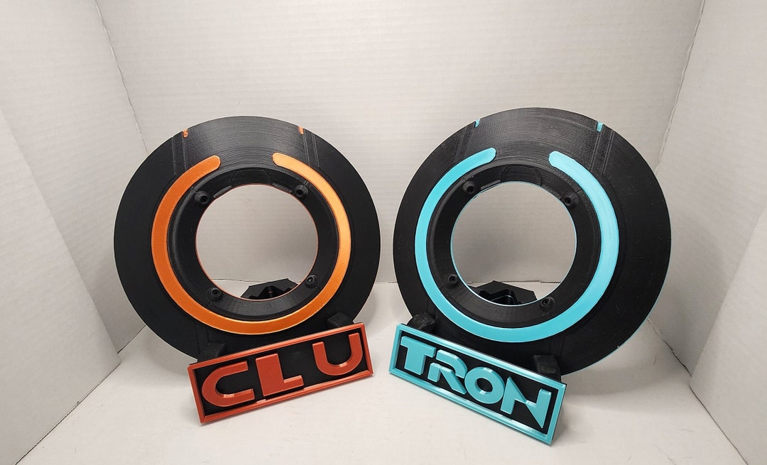 TRON Legacy : TRON and CLU Identity Disks - Etsy