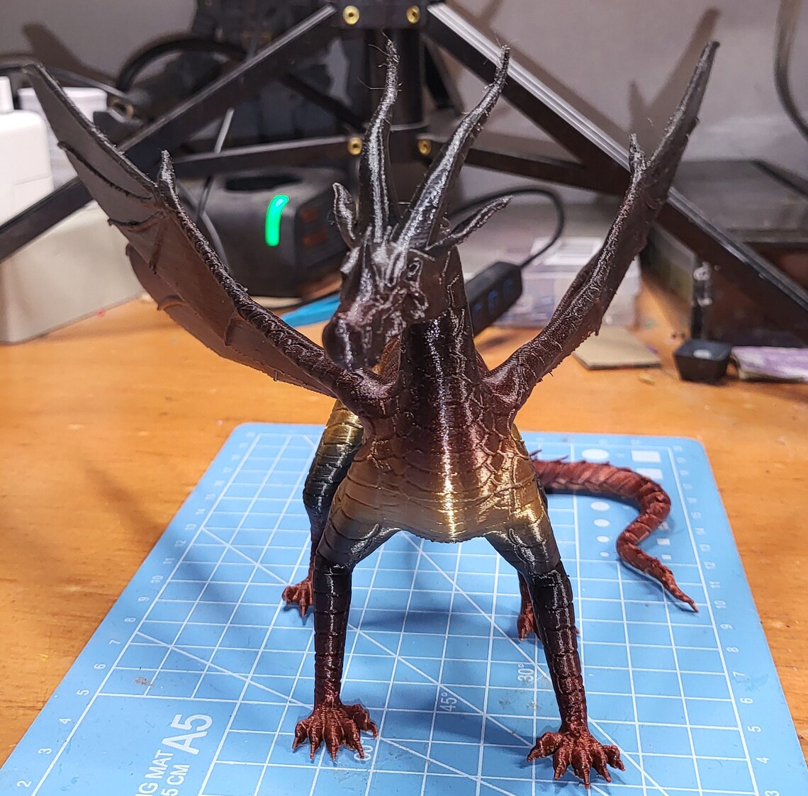 3D Printed Hivewing From the Wings of Fire Series. - Etsy