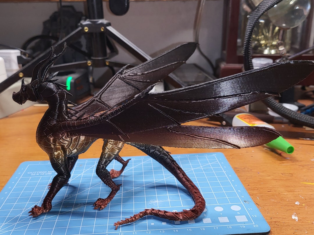 3D Printed Hivewing From the Wings of Fire Series. - Etsy