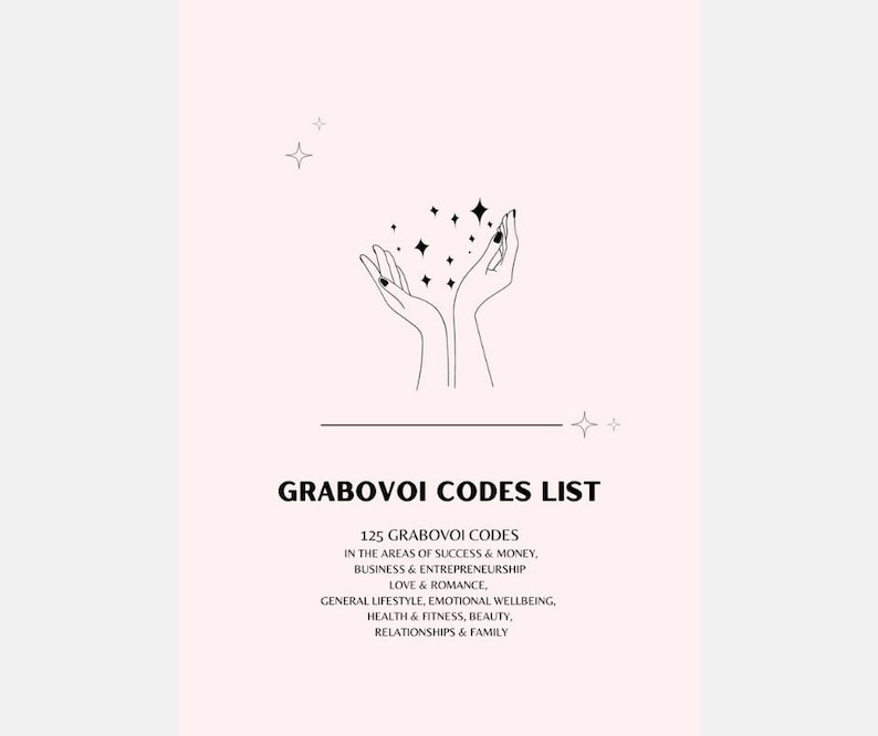 Grabovoi Codes List - List of 125 Codes in the Areas of Success, Wealth ...
