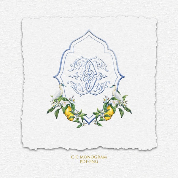Monogram C - Etsy