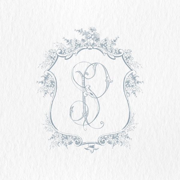 Monogram Letter S - Etsy