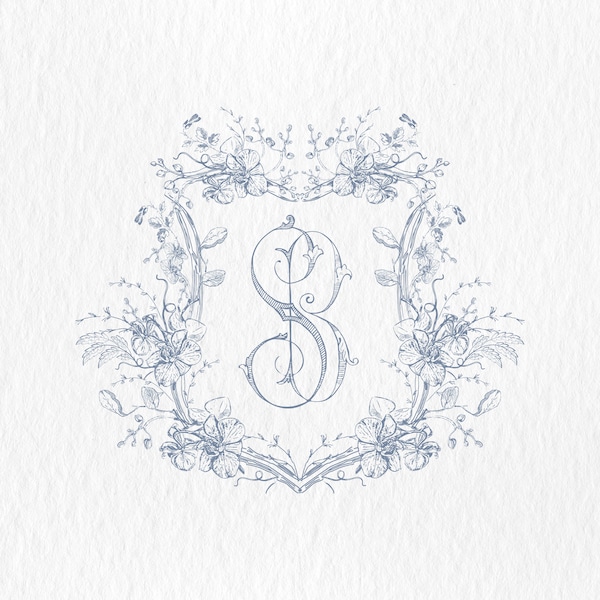 Sb Monogram - Etsy