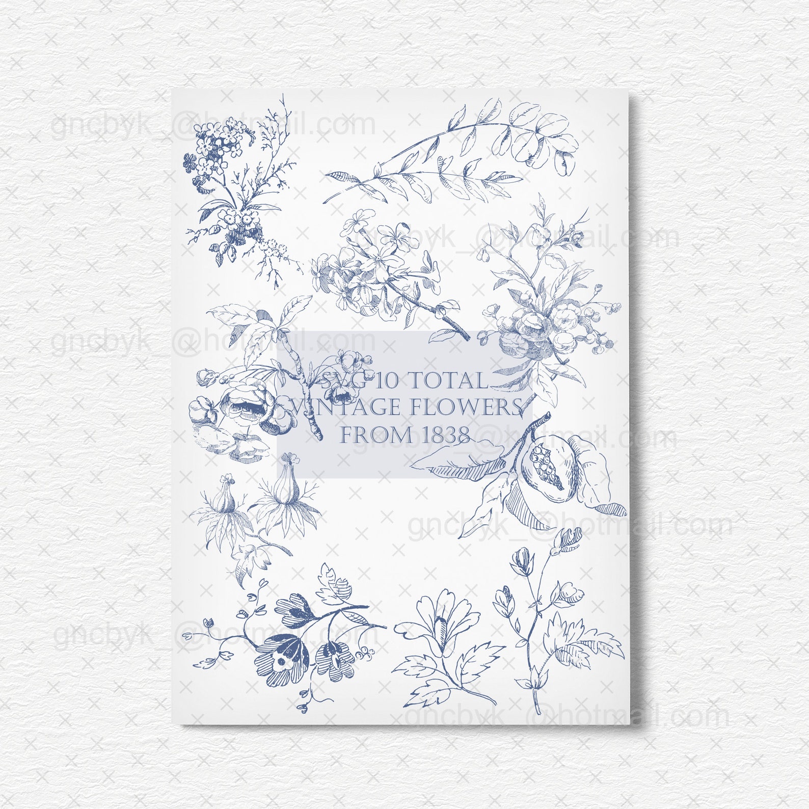 Antique Vintage Floralvictorian Flowers Vector Clip Art - Etsy