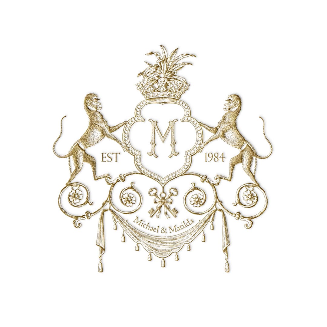 Vintage Monkey Crest Logo | Customizable Monogram, Heraldic Design (SVG ...
