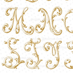 One Letter Monogram, Initials, Single Letter Monogram, Family Crest ...