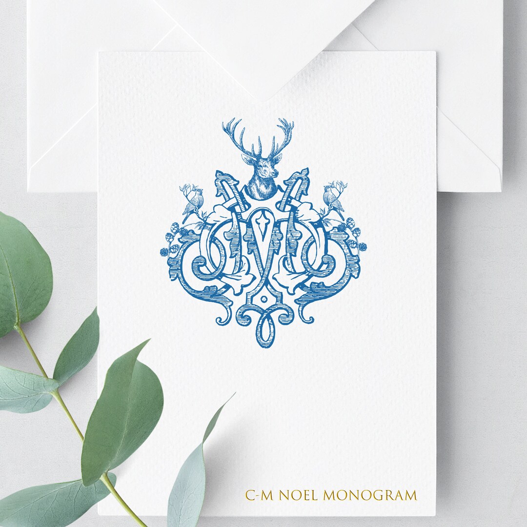 Vintage Monogram,merry Christmas Monogram,monogram Svg,retro Christmas ...