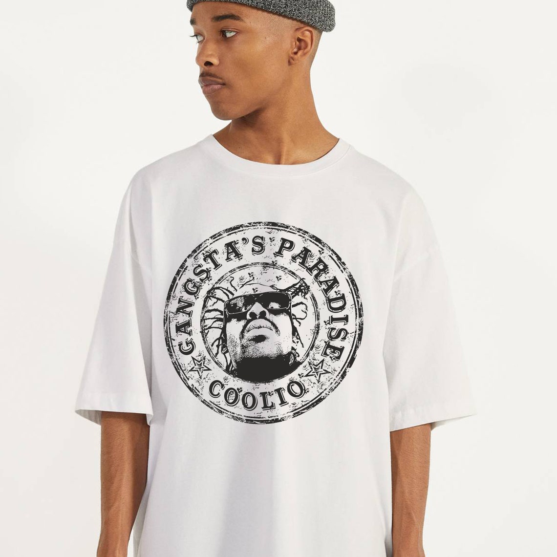 Coolio T-shirt,png RIP Coolio Rapper Shirt, Rest in Peace Coolio Tee ...