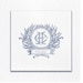 H-G Vintage Monogram,vintage Horse Heraldry Monogram Wedding Crest With ...