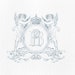 Vintage Angel Monogram Logo: Two-letter Wedding Crest (PDF-PNG) - Etsy ...