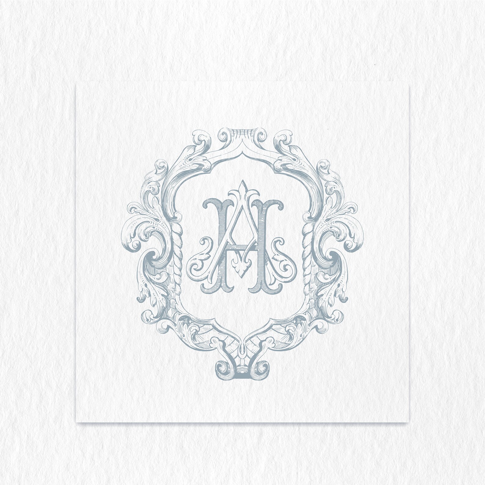 Wedding Crest,editable Monogram,monogram Svg,png,vintage Wedding ...
