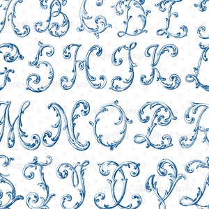 One Letter Monogram, Initials, Single Letter Monogram, Family Crest ...