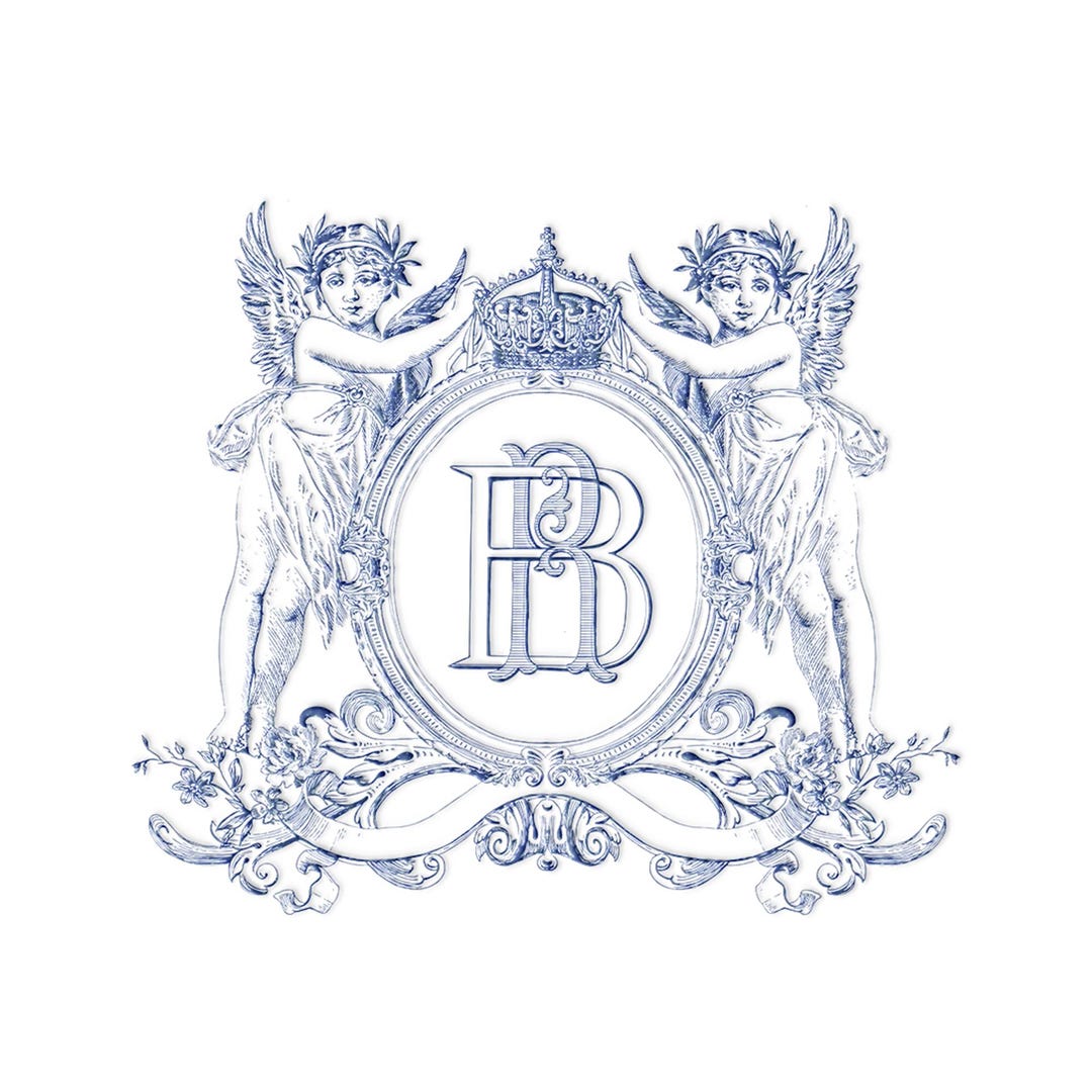 Vintage Angel Monogram Logo: Two-letter Wedding Crest (PDF-PNG) - Etsy