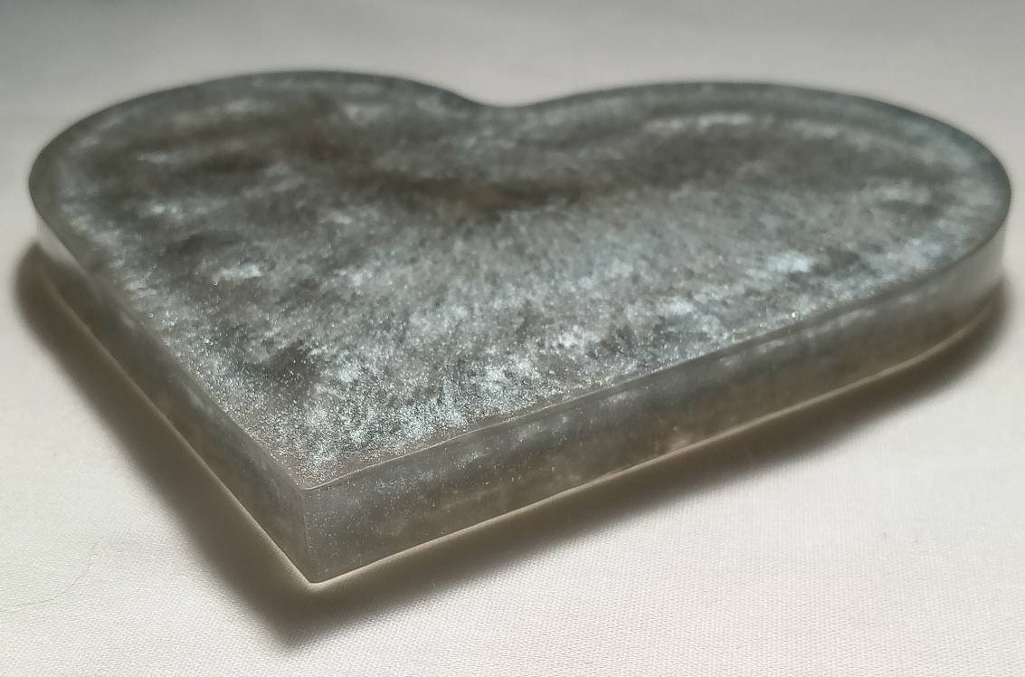 Handmade Resin Heart Memorial - Etsy