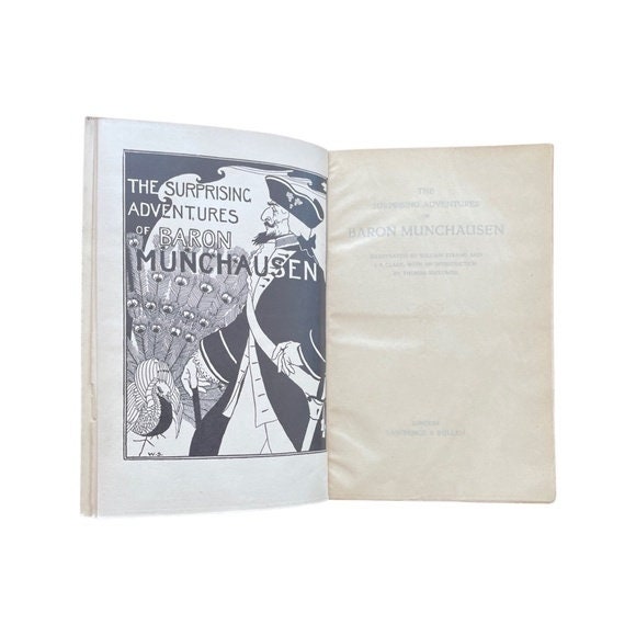 Vintage 1920s the Surprising Adventures of Baron Munchausen BY - Etsy