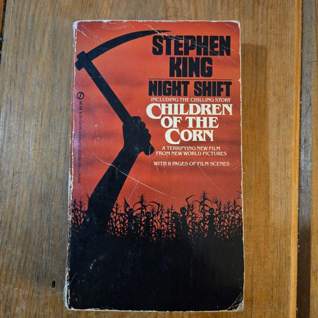 Stephen King Night Shift and Children of the Corn Movie Edition1984 - Etsy