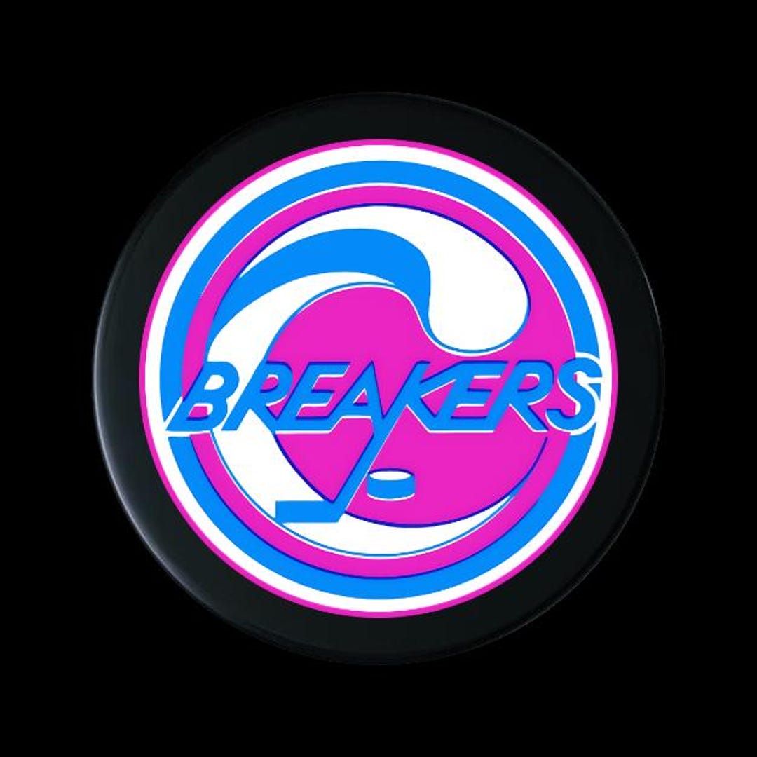 1978 Western Hockey League WHL Seattle Breakers Souvenir Hockey Puck ...