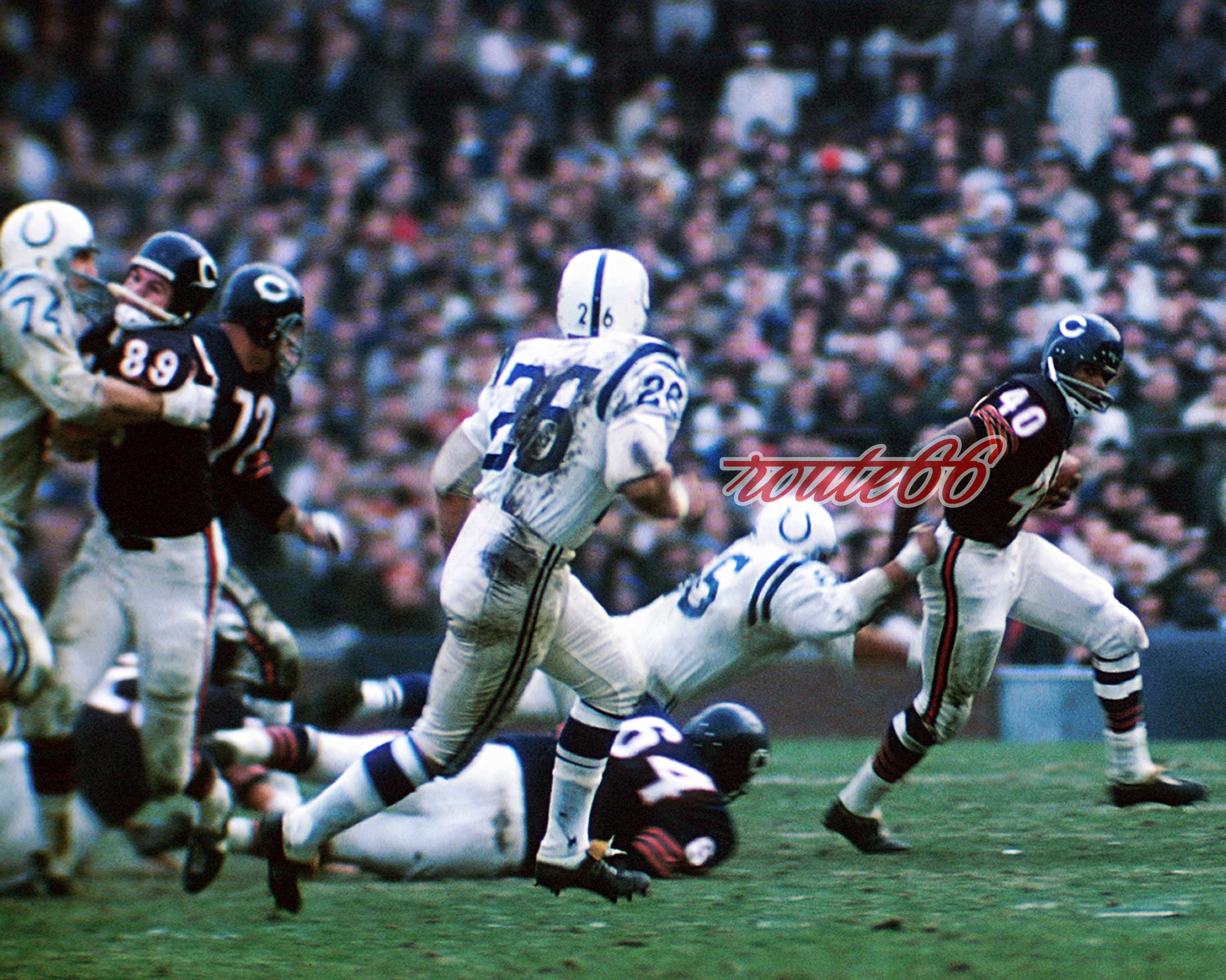 NFL Chicago Bears Gale Sayers Game Action Color 8 X 10 Photo Picture - Etsy
